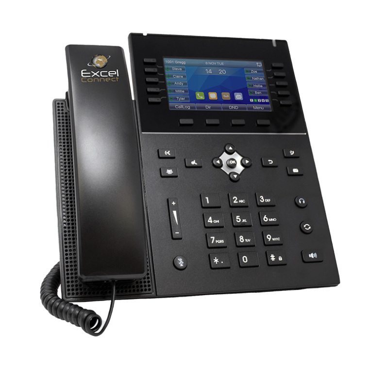 Excel Connect D44 Professional VoIP Desk Phone - Excel Communications