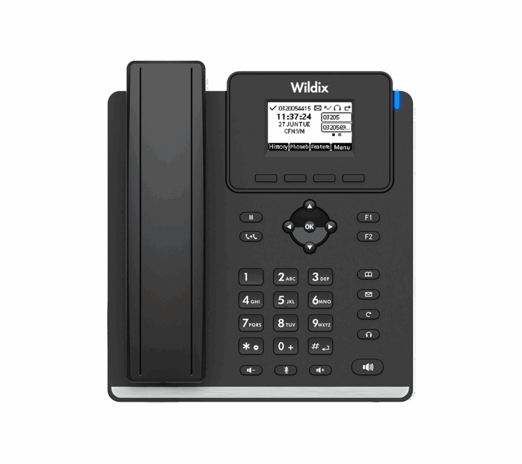Wildix Start 5 Entry-Level VoIP Office Phone - Excel Communications